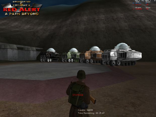 Vehicle Update: Tesla Tank image - Red Alert: A Path Beyond - IndieDB