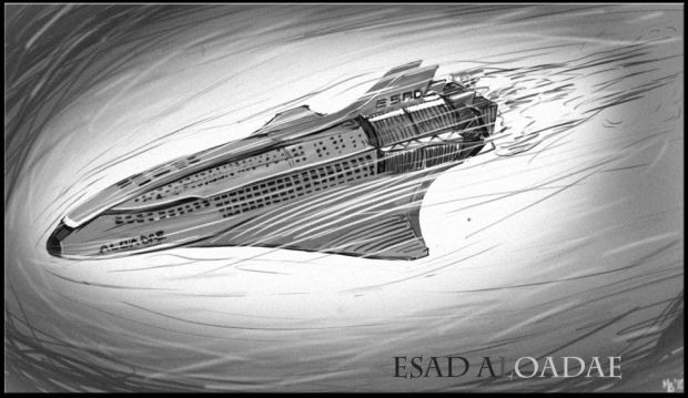 Concept art by SinKing, The ESAD Aloadae image - Space 3000: ACEs Void ...