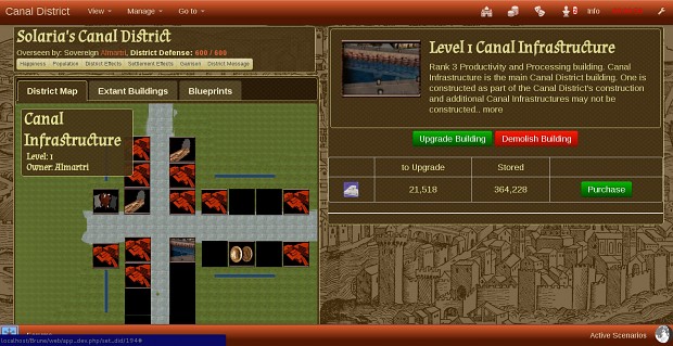 Maps and Wide Layout image - Brunelleschi - IndieDB