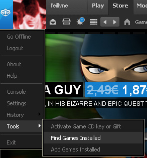 Find Games Installed wizard image - Media repository - IndieDB