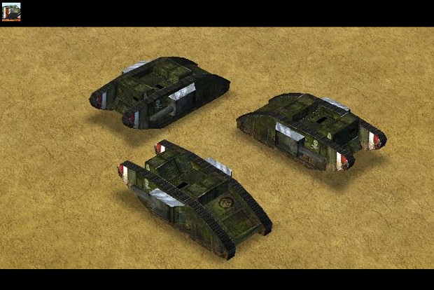 Empire Earth: WWI MKV Tank New Skin image - Atlasfield - IndieDB