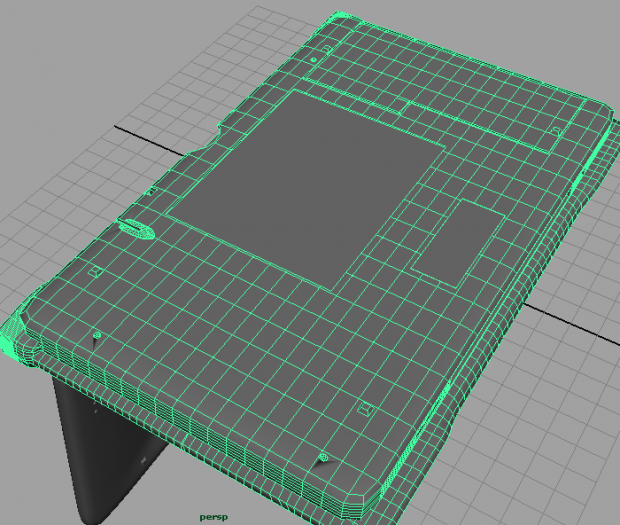 First Model - Nintendo DS (Modeled in Maya) image - infl1ct1on - IndieDB