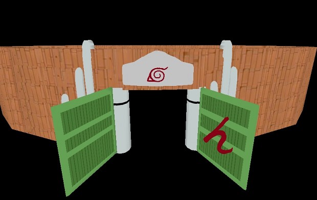 Konoha gates[WIP] image - Valentin3Dmodelling - IndieDB