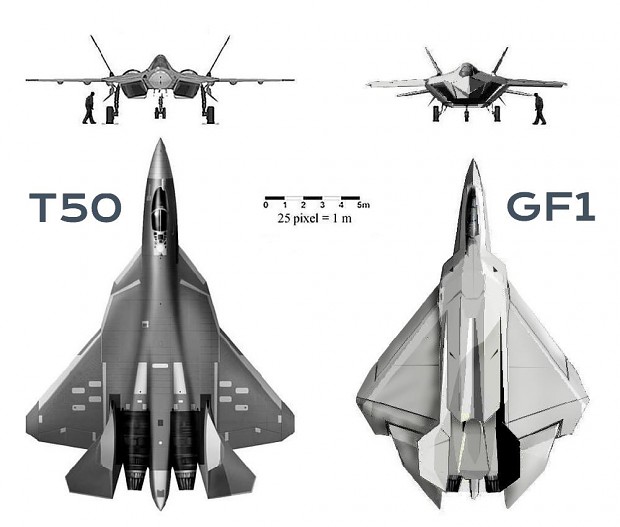 T50 & GF1 size comparison image - GENTERA85 - IndieDB