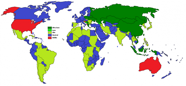 My Opinion Map of World image - Mladen. - IndieDB