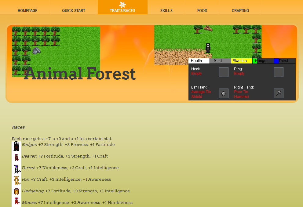 Animal Forest Help Section news - IndieDB
