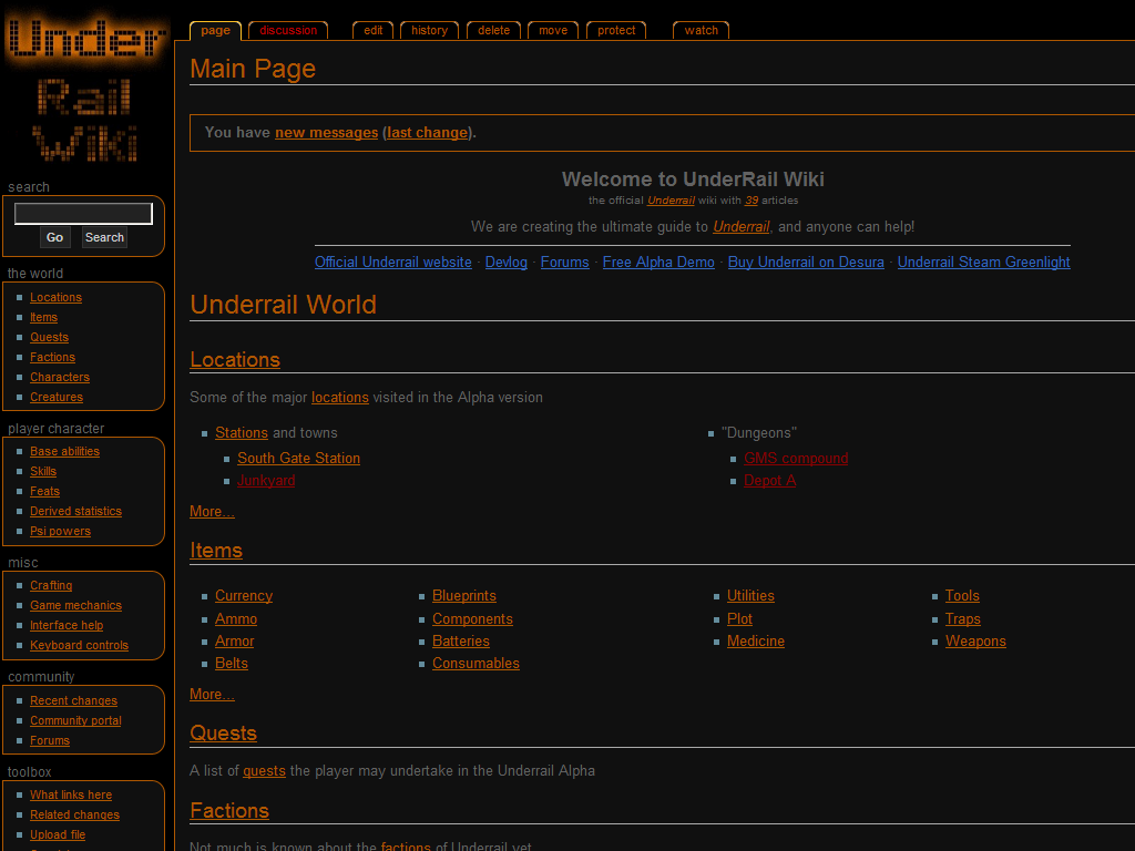 Underrail Wiki news - IndieDB