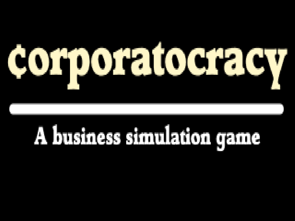 Corporatocracy (IRL) Alpha Source Code Released news - IndieDB