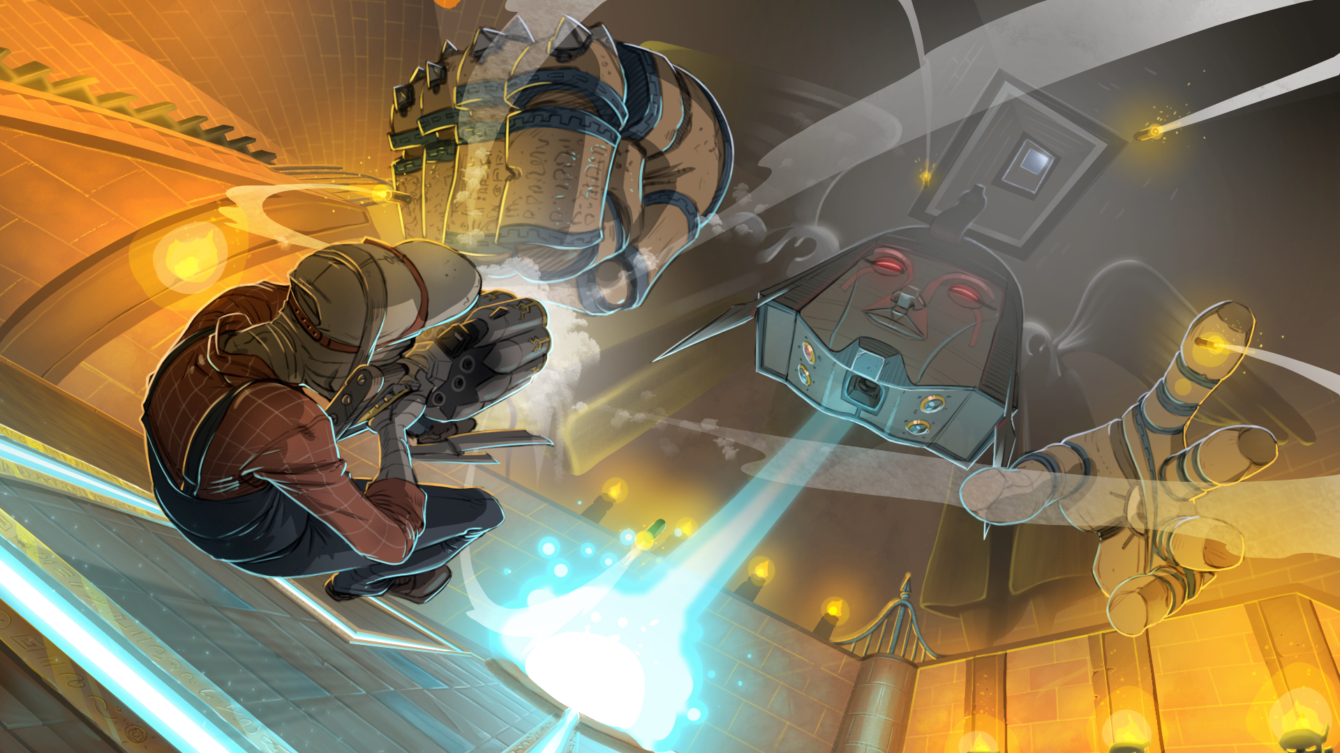 Bosses are huge in Immortal Redneck, so you’re gonna need big guns ...