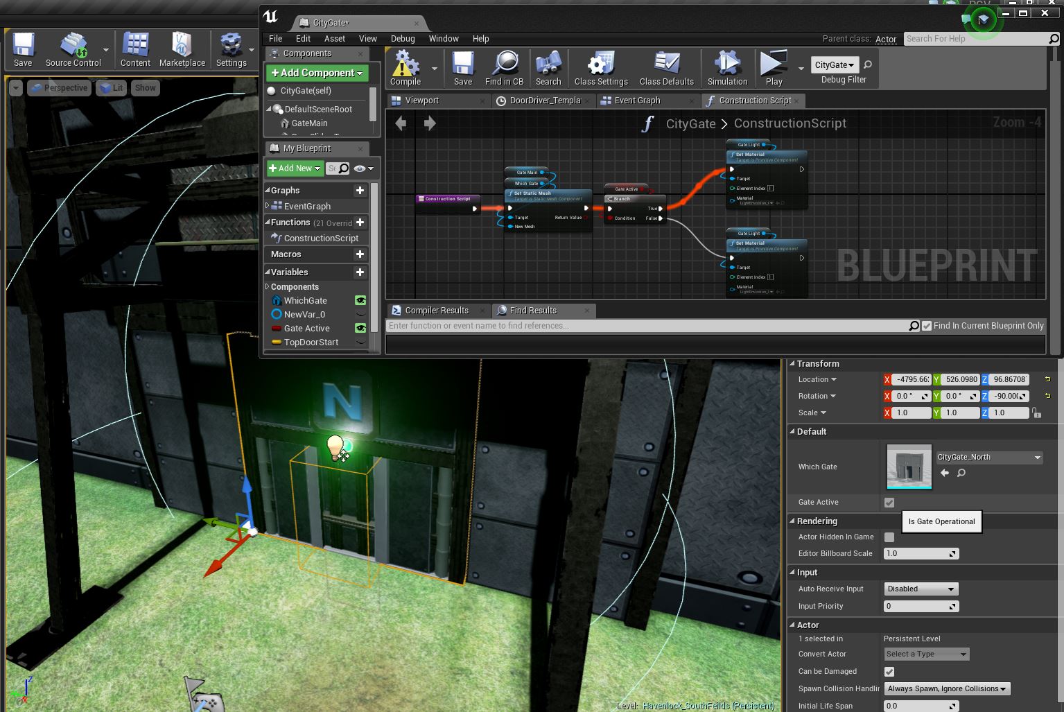 Modular Actor Set-up for PGV using UE4 feature - IndieDB
