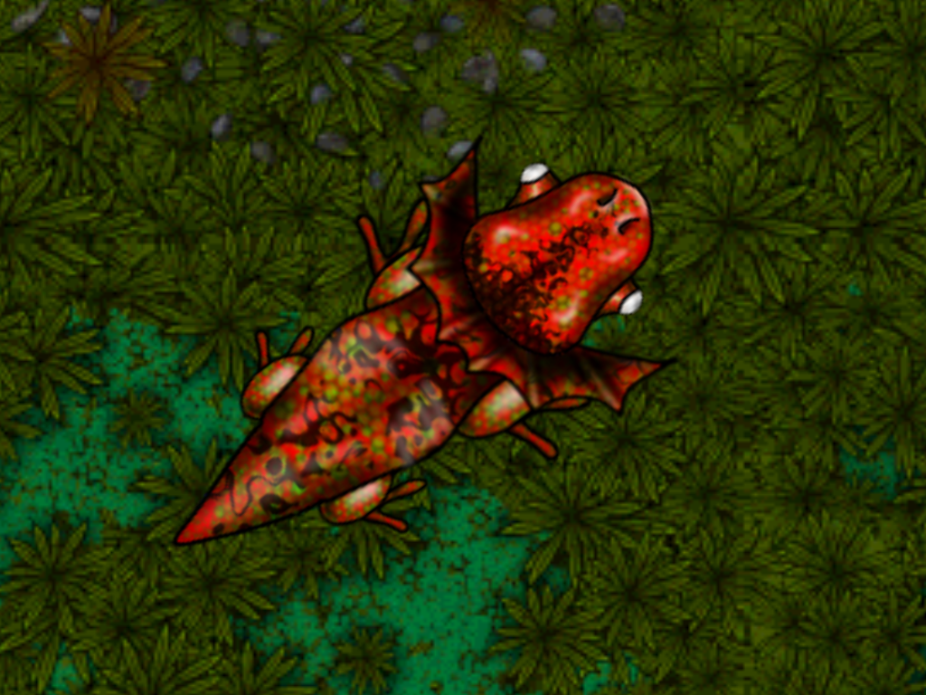 The Fire Lizard - A spitting mad beast news - Violent Sol Worlds - IndieDB