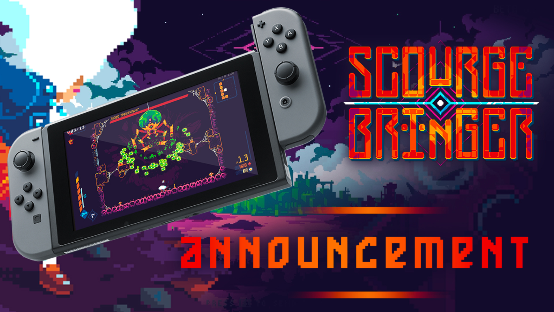 ScourgeBringer is coming to Switch! news - IndieDB