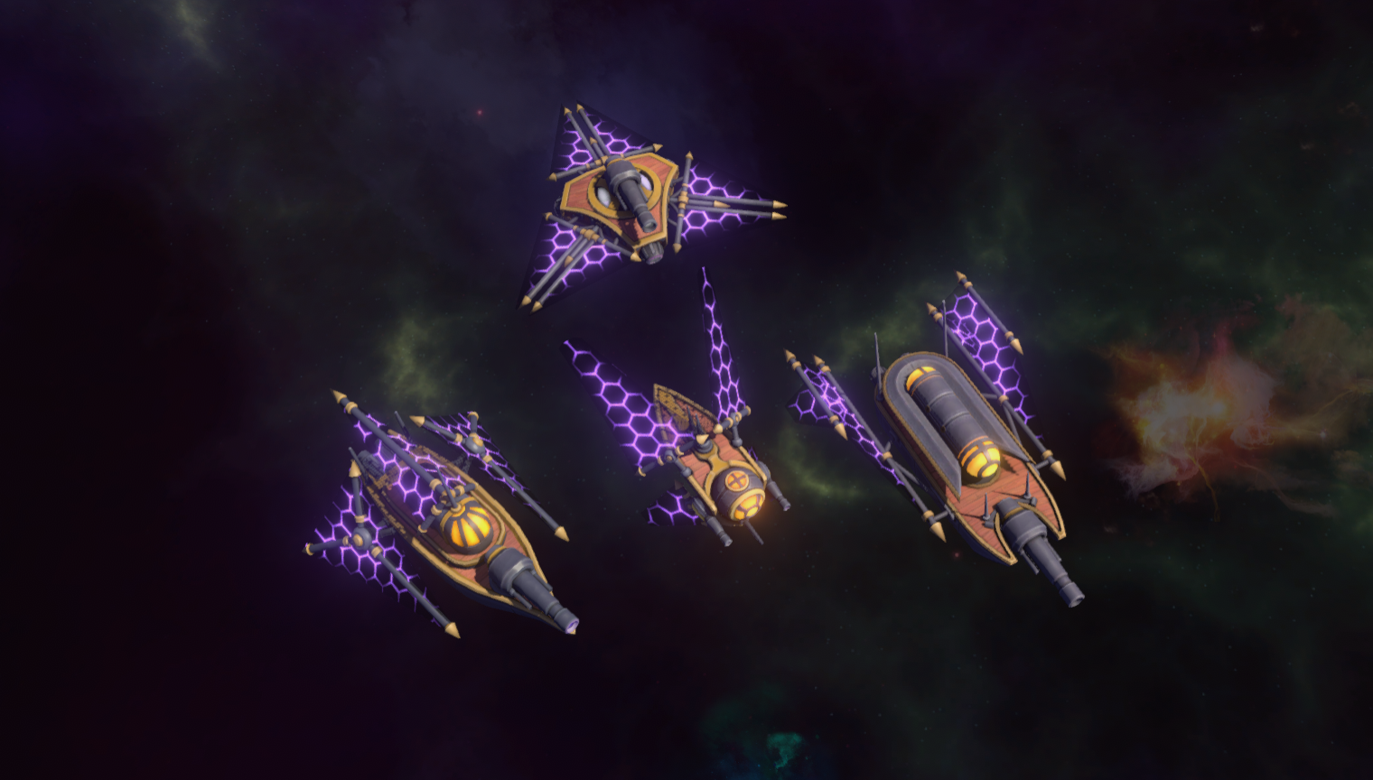 Galactic Federation basic ships news - Solar Sails: Space Pirates - IndieDB