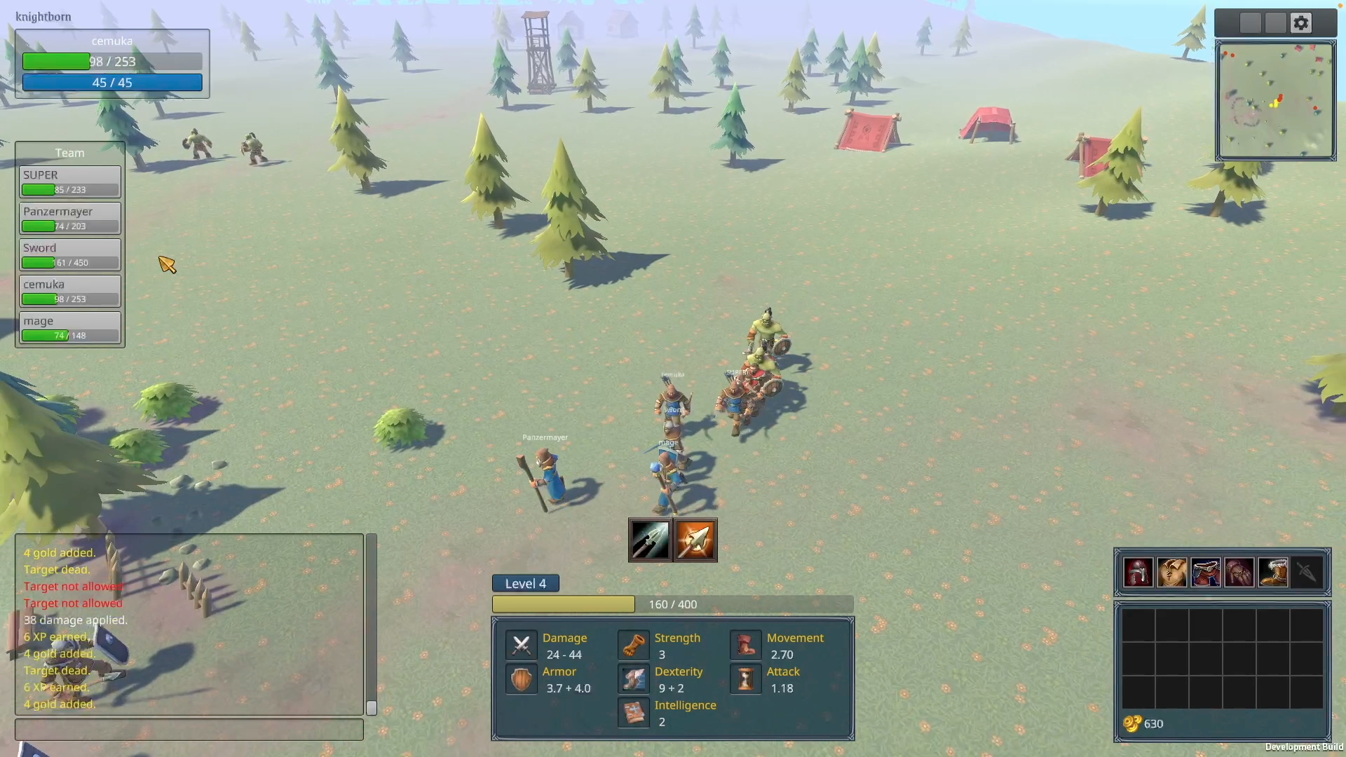 Skill Upgrades, demo progress and lots of bugs - Weekly 3 news ...