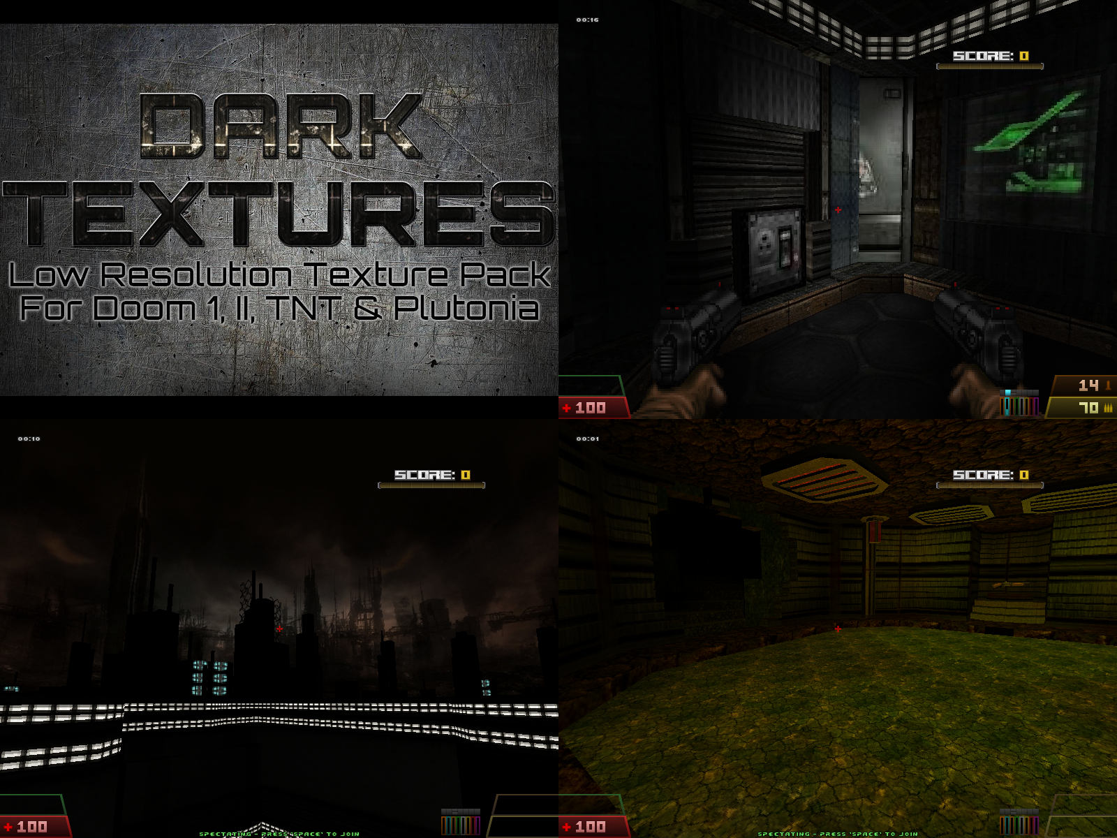 Dark Textures Pack - Low Resolution - 0.2 addon - IndieDB