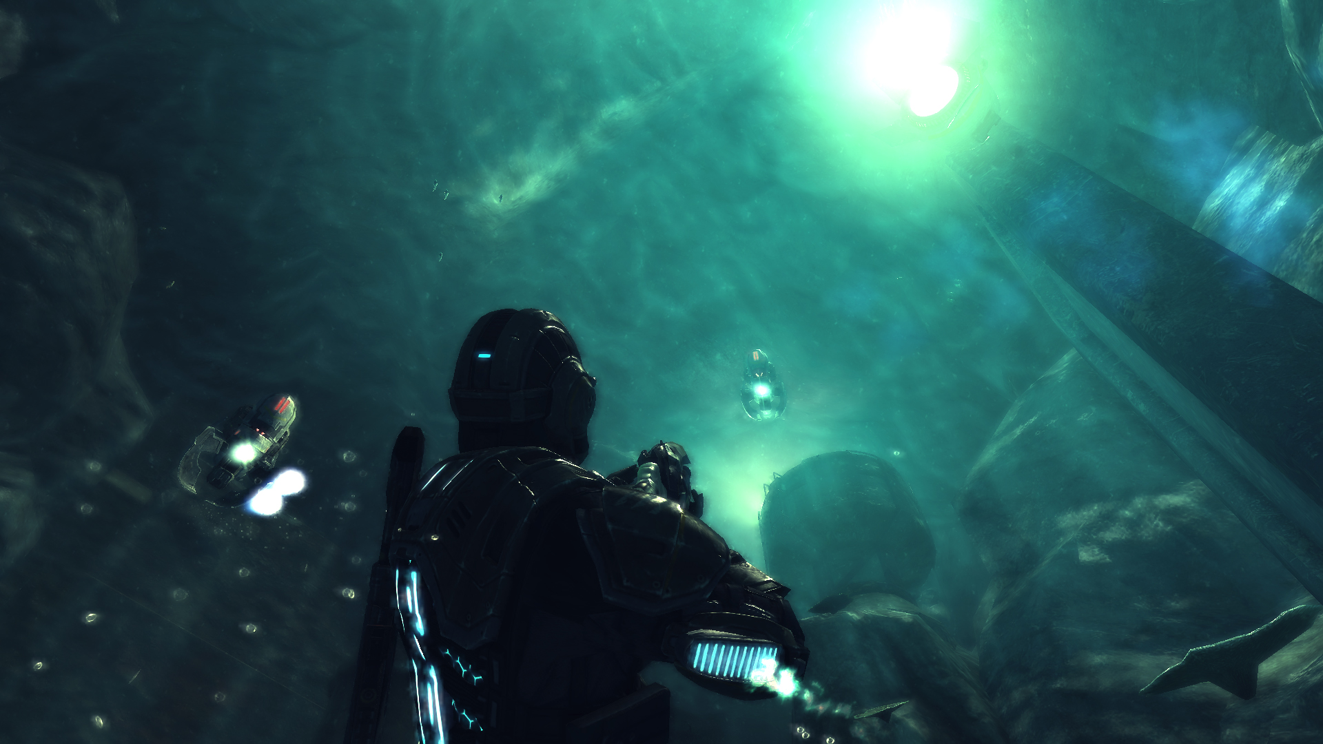 Deep Black screenshots image - biEngine - IndieDB