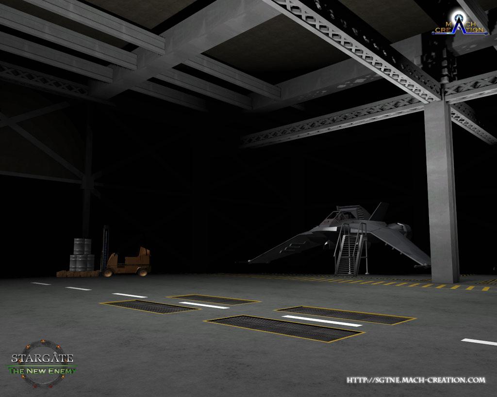Alpha Site - Hangar 01 image - Stargate : The New Enemy - IndieDB