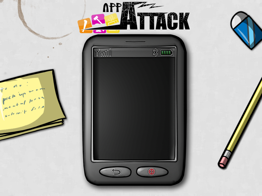 Menu Concept image - App Attack - IndieDB