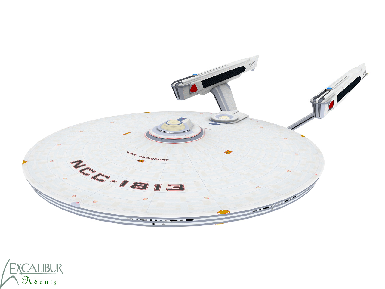 Constitution Refit renders image - Excalibur - IndieDB