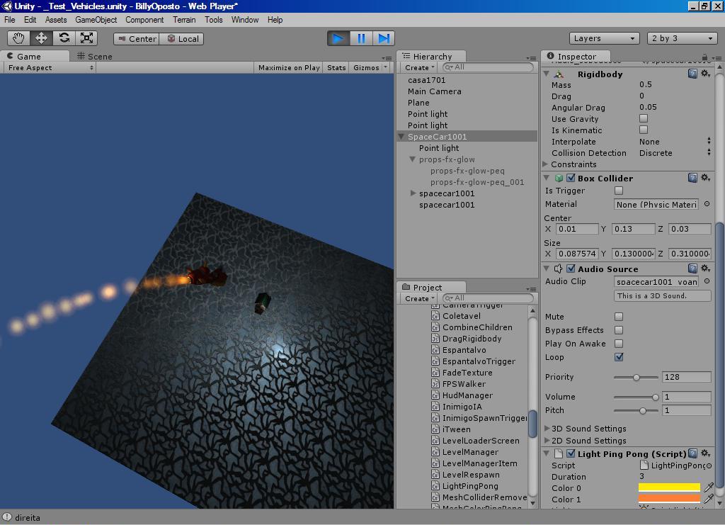 Space Car 1001 in Game Engine image - Billy Oposto - IndieDB
