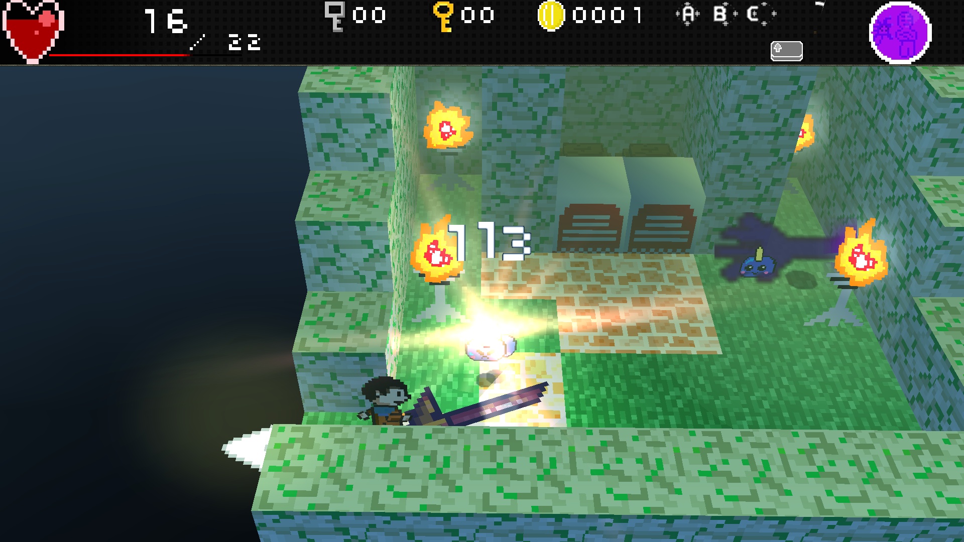 Just fighting Blobs image - Dungeon Deities - IndieDB
