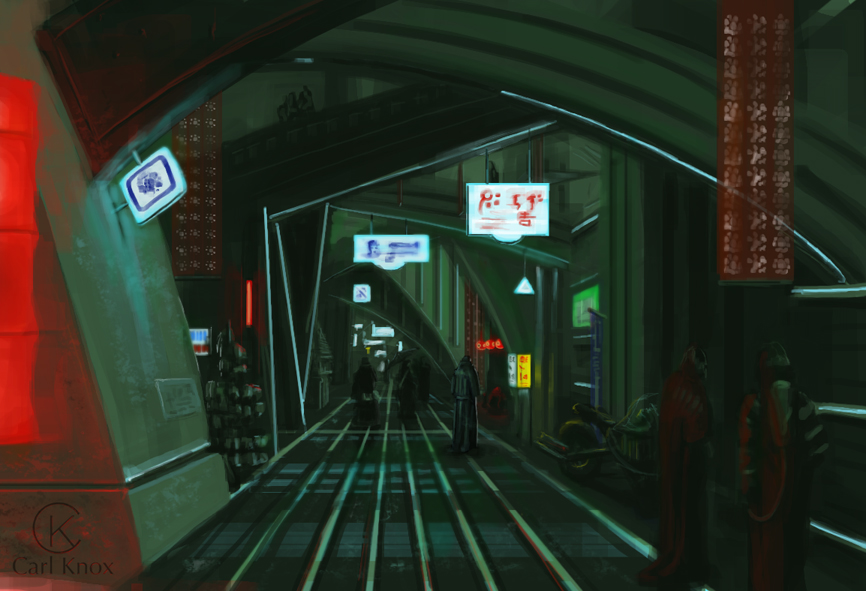 Concept Art by Carl Knox image - Cyph - IndieDB