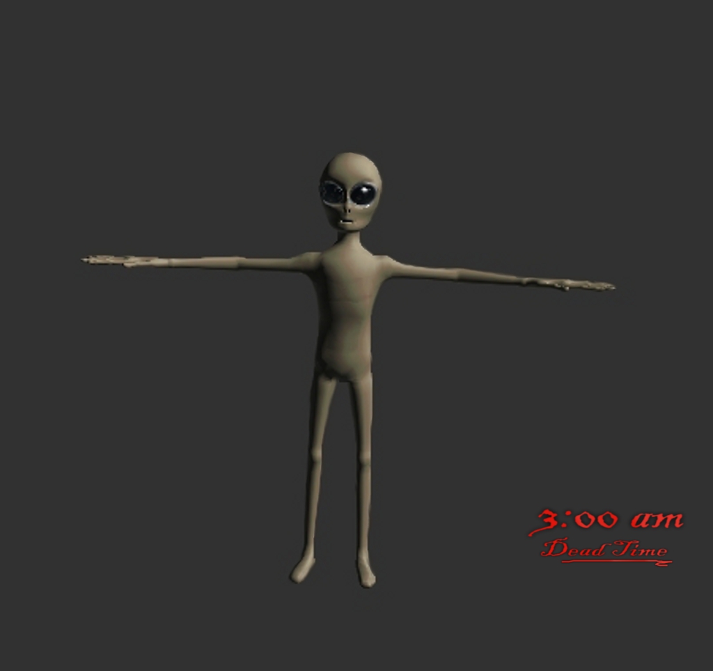 The finished Gray ET (rendered in-game) image - 3:00am Dead Time™ - IndieDB