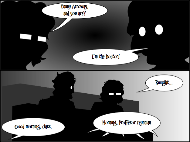 In-game comic pt. 2 image - Le Doc N Guys in Escaping Kronos - IndieDB