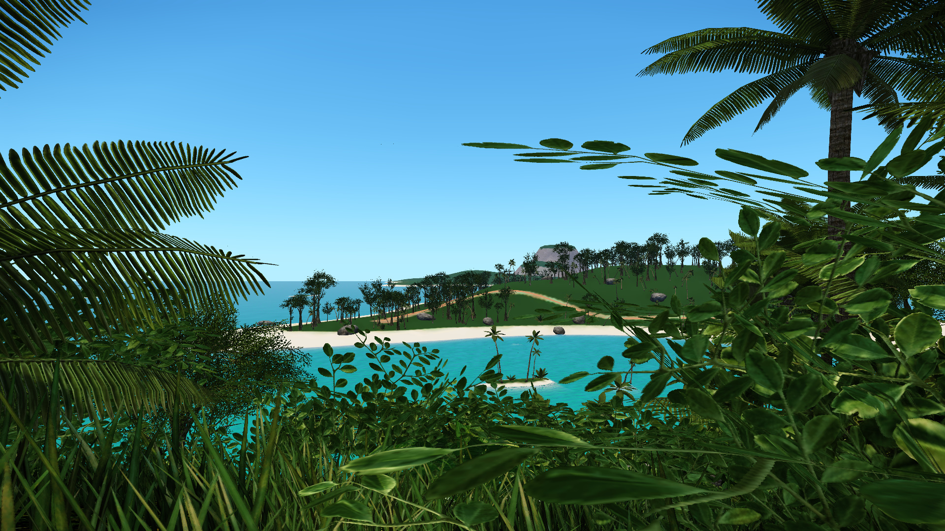 Pre-Alpha in game jungle screenshots image - Escape: Sierra Leone - IndieDB