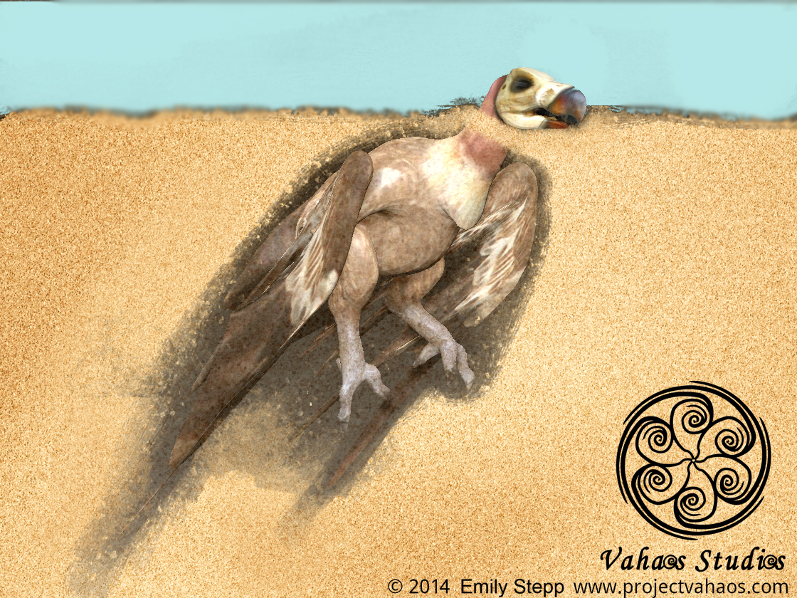 Skull Vulture Hiding Concept image - Project Vahaos - IndieDB