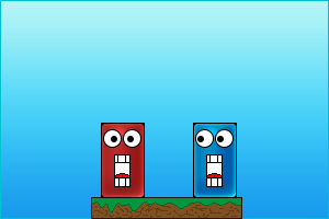 The blue guy's adventure. Windows game - IndieDB