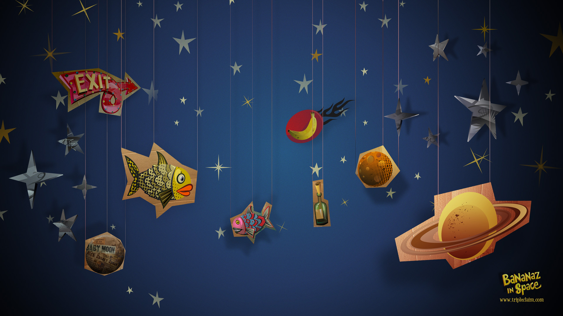 Bananaz in Space Wallpapers image - IndieDB
