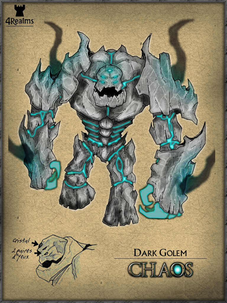 Dark Golem image - CHAOS: In the Darkness - IndieDB