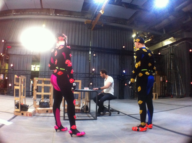 Motion capture session for the main characters image - White Night ...
