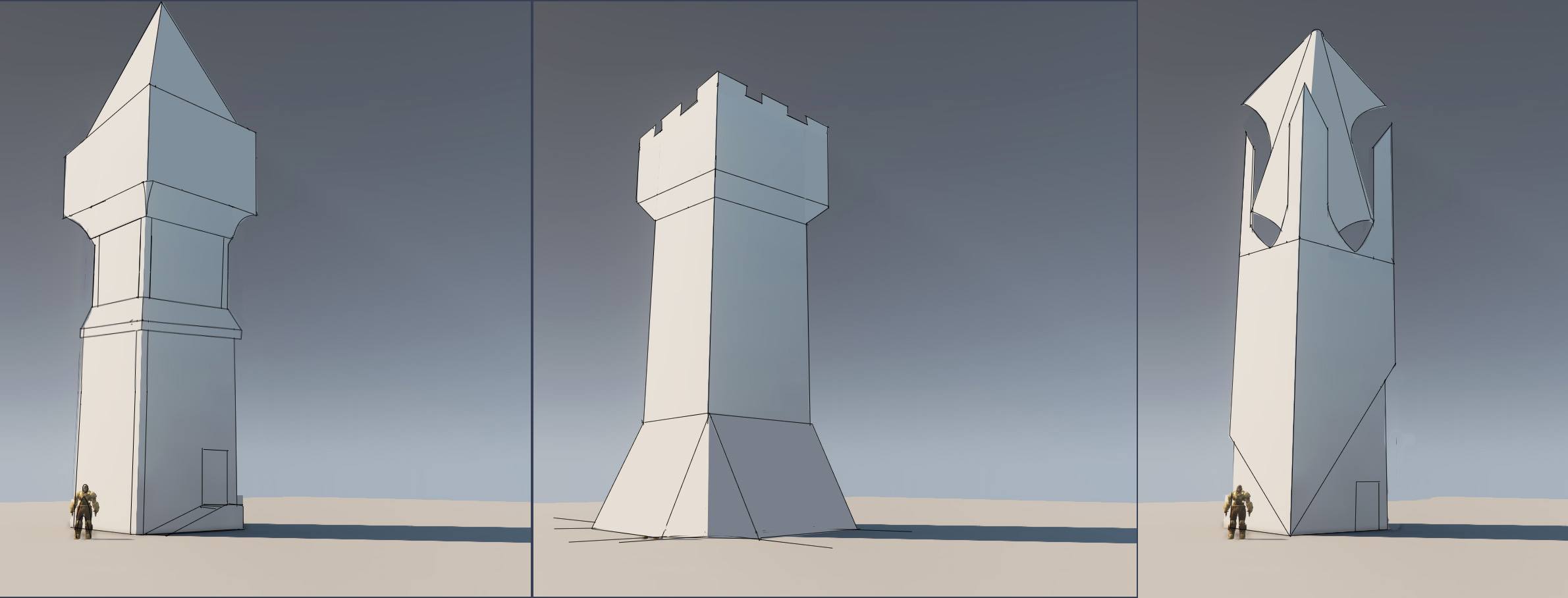 Tower Concepts image - Unbreakable: Scorched Earth - IndieDB