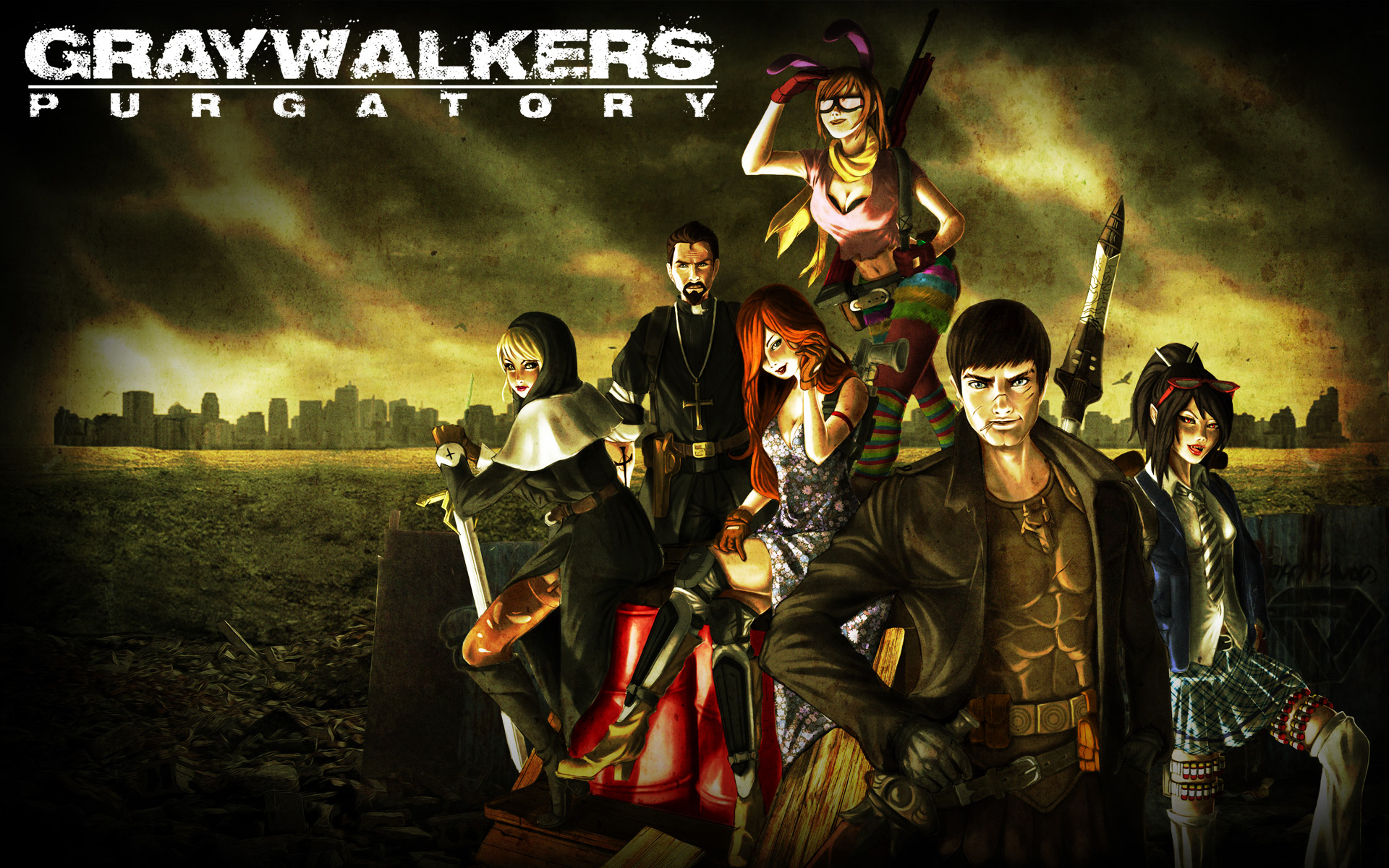 Graywalkers Team Wallpaper image - Graywalkers: Purgatory - IndieDB