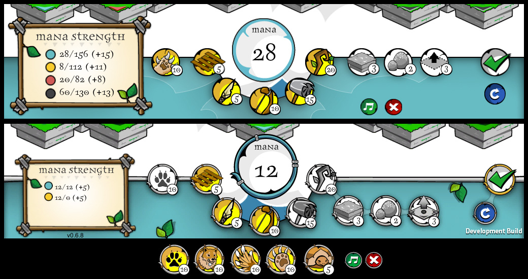New GUI Elements image - A Druid's Duel - IndieDB