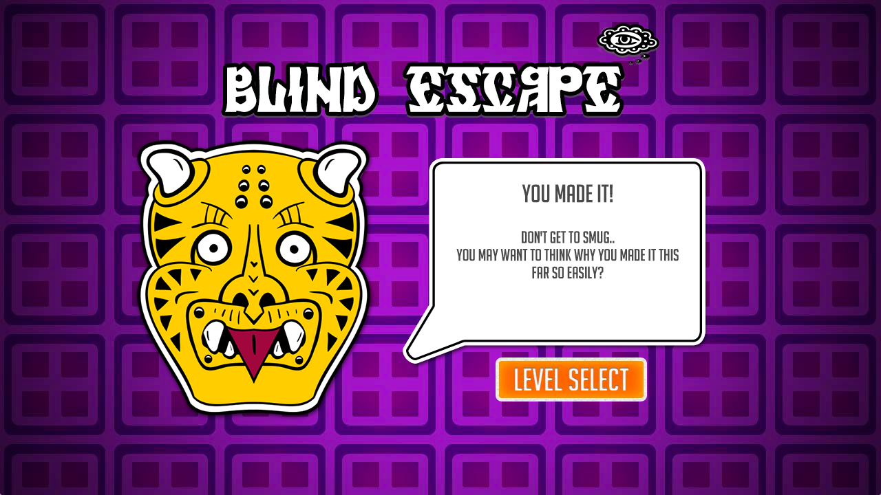 End Level Screen image - Blind Escape - IndieDB End Level Screen image - Blind Escape - IndieDB