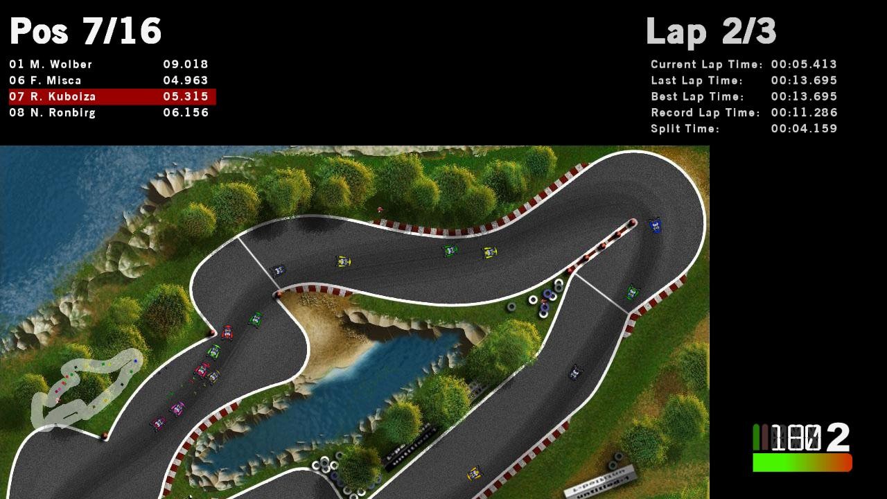 Screenshot image - Magic Racing GP2 - IndieDB