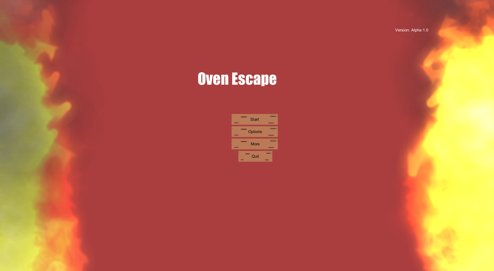 New Main Menu image - Oven Escape - Indie DB