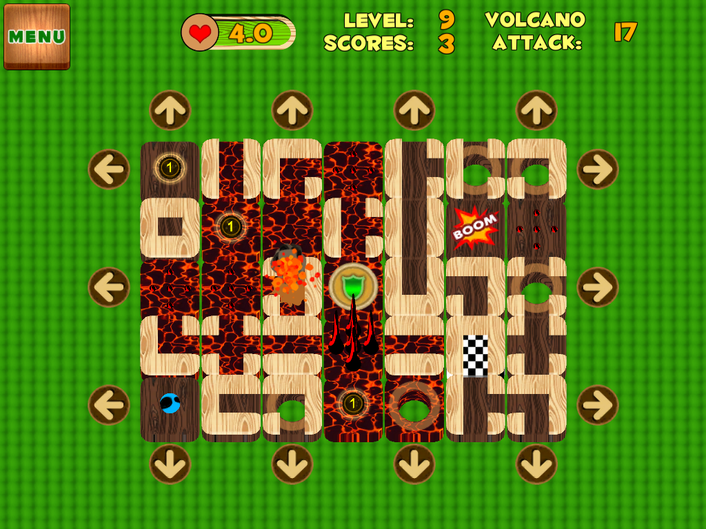 Volcano Attack iOS, iPad, Android, AndroidTab game - IndieDB