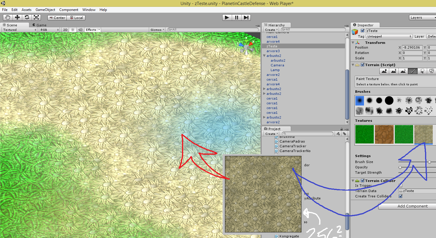 Terrain texture test 20140729a image - School of Witches - IndieDB