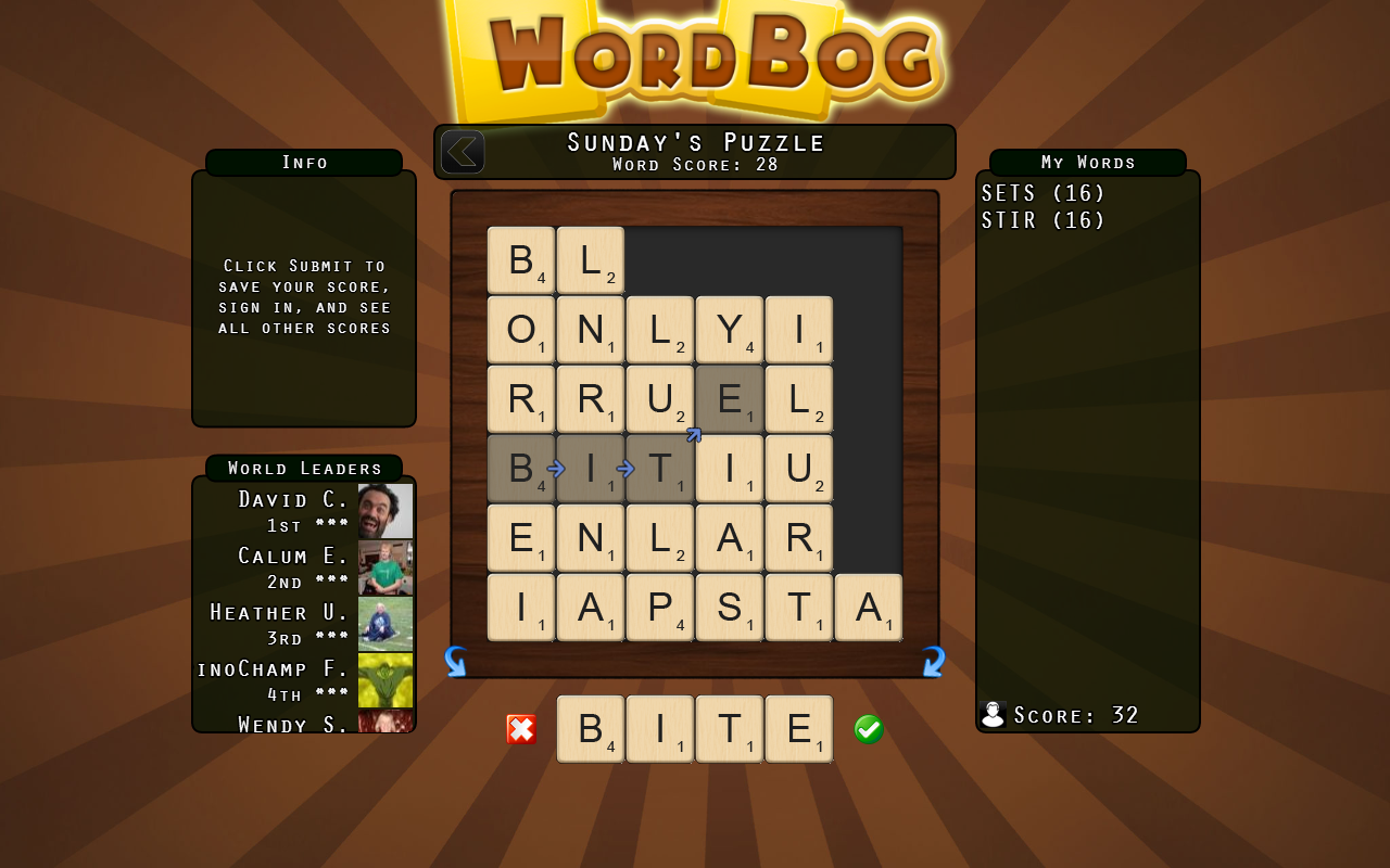 Shot1 image - WordBog - Indie DB