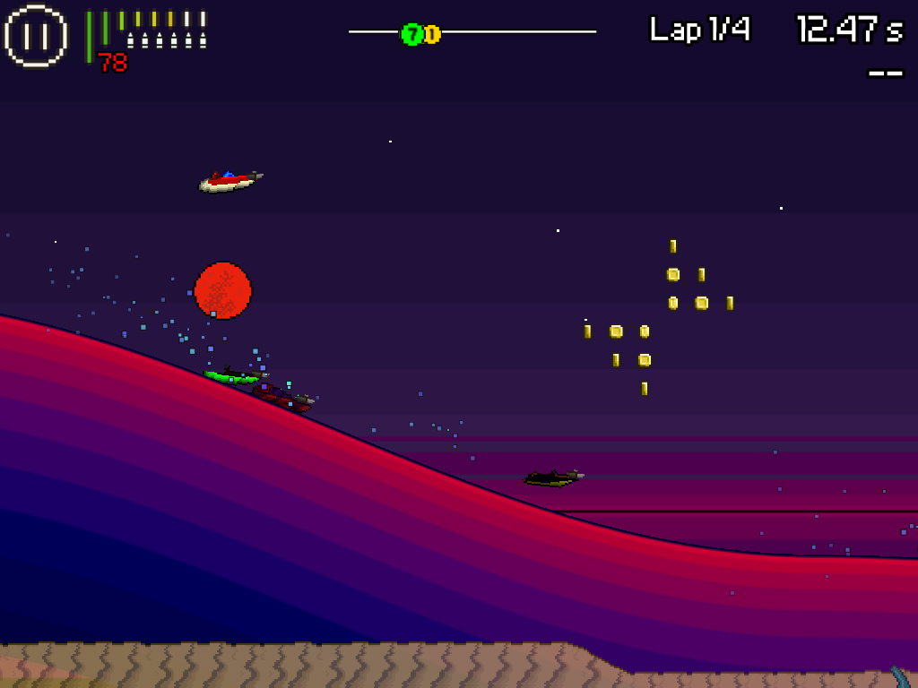 Big Wave Track image - Pixel Boat Rush - IndieDB