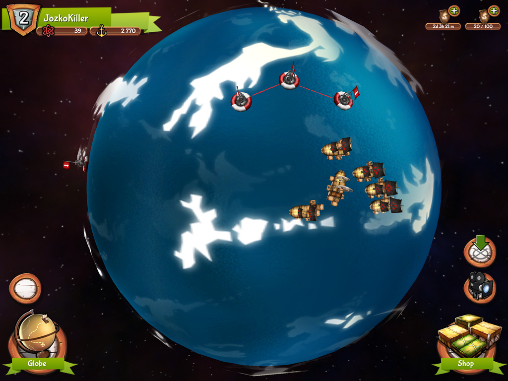 Beta map of the WaterWorld image - SplashBlades - IndieDB