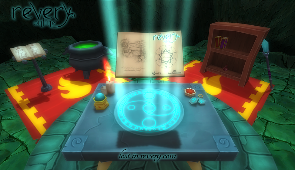 Title Screen Concept Work image - Revery Online - IndieDB