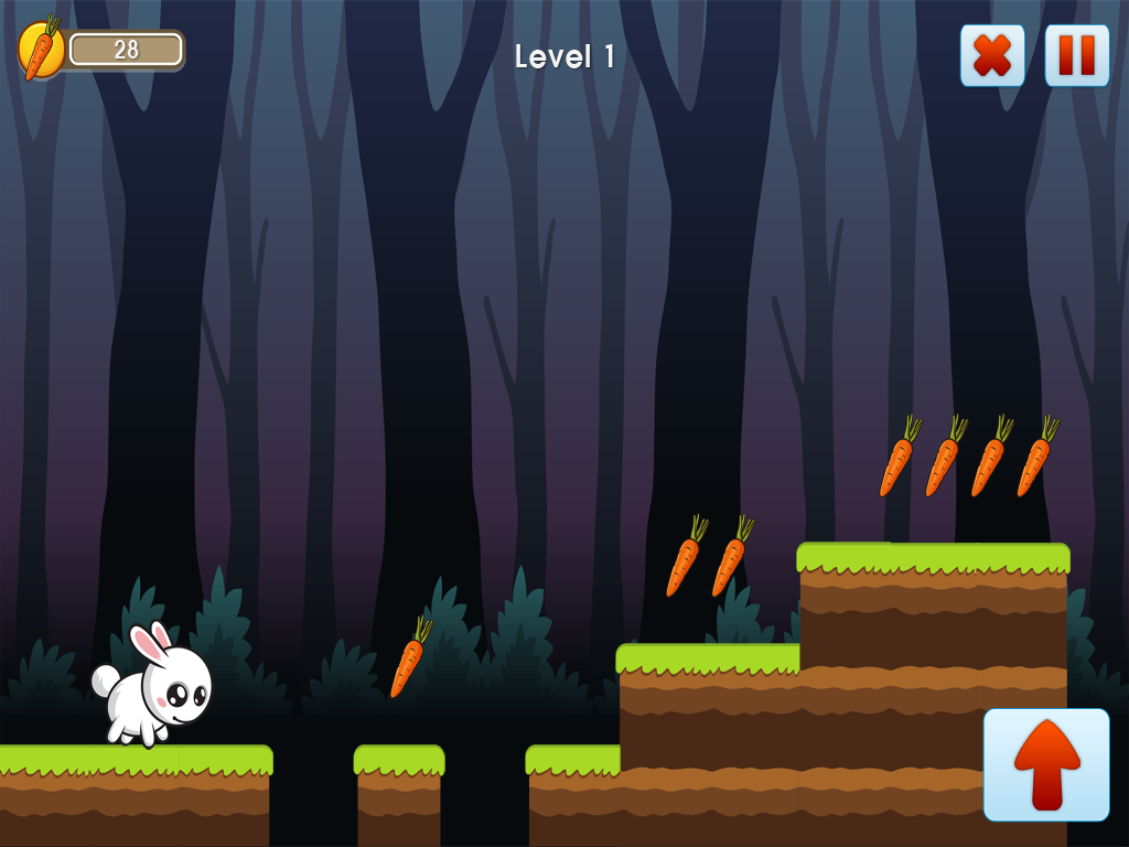 Bunny Run Adventure iOS, iPad game - IndieDB