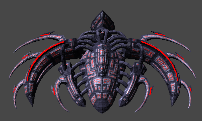 Stage 3 Mid-Boss with textures (WIP) image - Quyrium - IndieDB