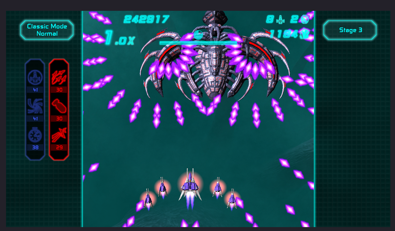Stage 3 Mid-Boss with textures (WIP) image - Quyrium - IndieDB
