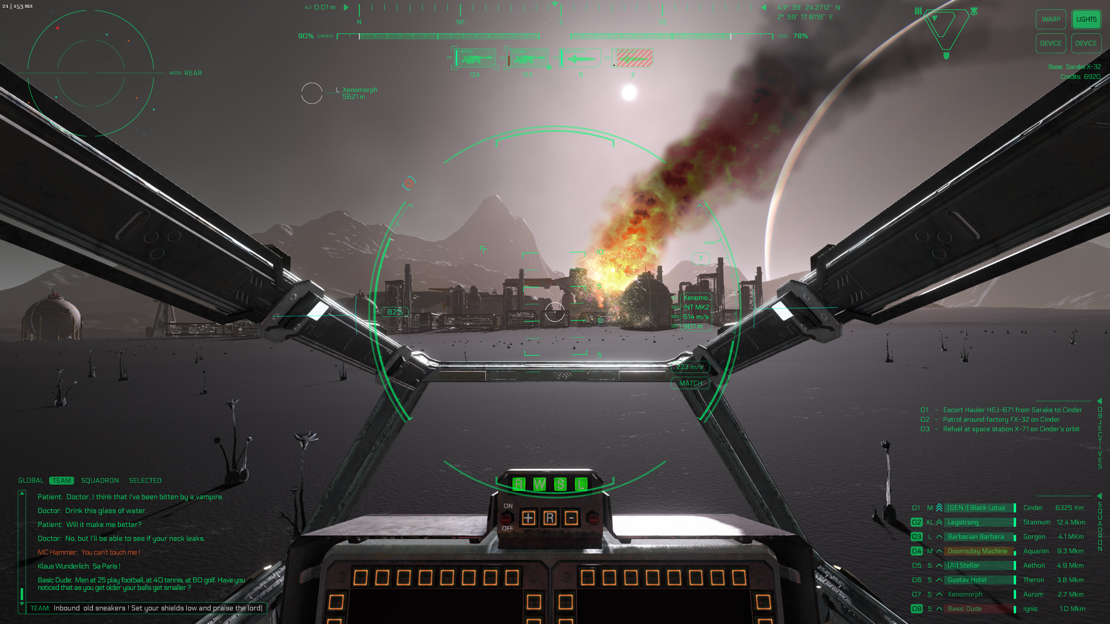 WIP - HUD mockup - Prioritizing Functionality image - Infinity ...